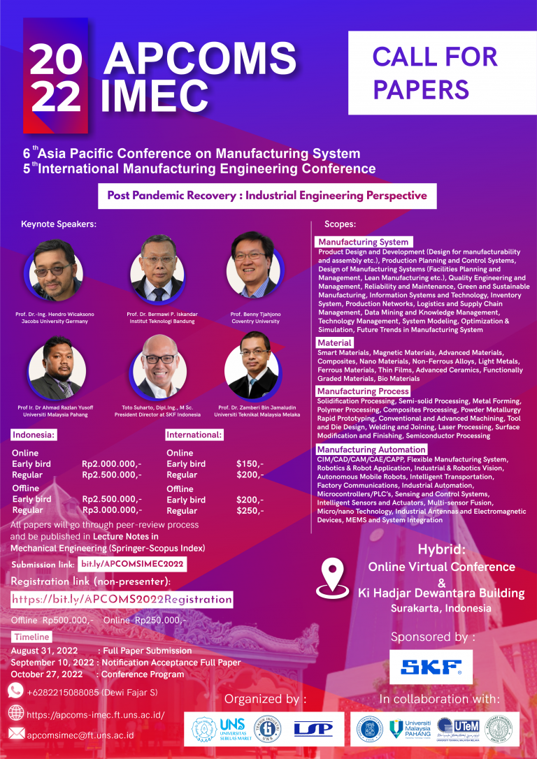 Call for Paper – APCOMS IMEC